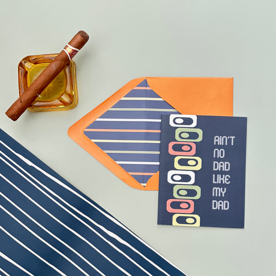 No Dad Like My Dad Mid Century Modern Greeting Card – Mod Lounge Paper ...