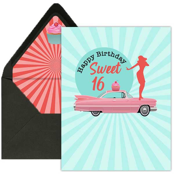 Sweet 16th Birthday Cards Daughter 16th Birthday By Dale Simpson