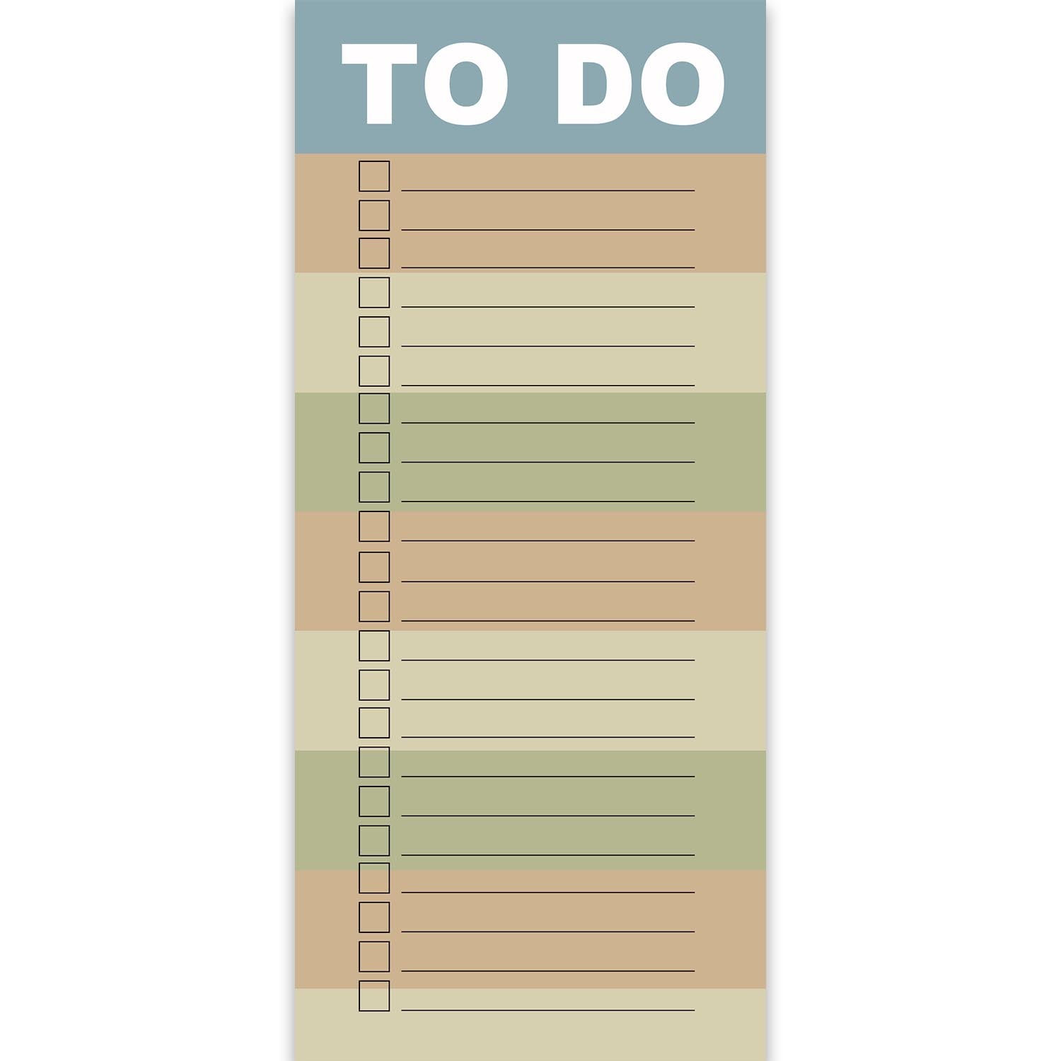 Simple Squares Clean Lined To Do List Pad – Mod Lounge Paper Company